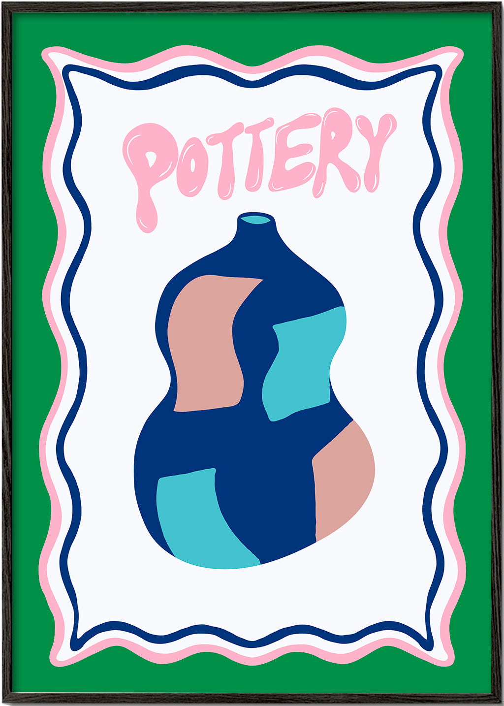 Minimalist poster Pottery - Miho Art Studio | Wall art, framed prints ...