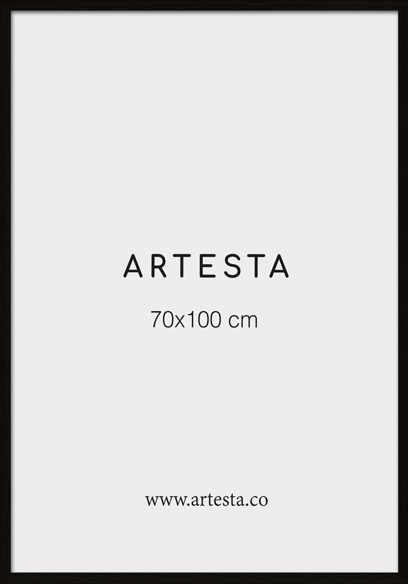 Black frame 70x100cm - Large black frames – Artesta